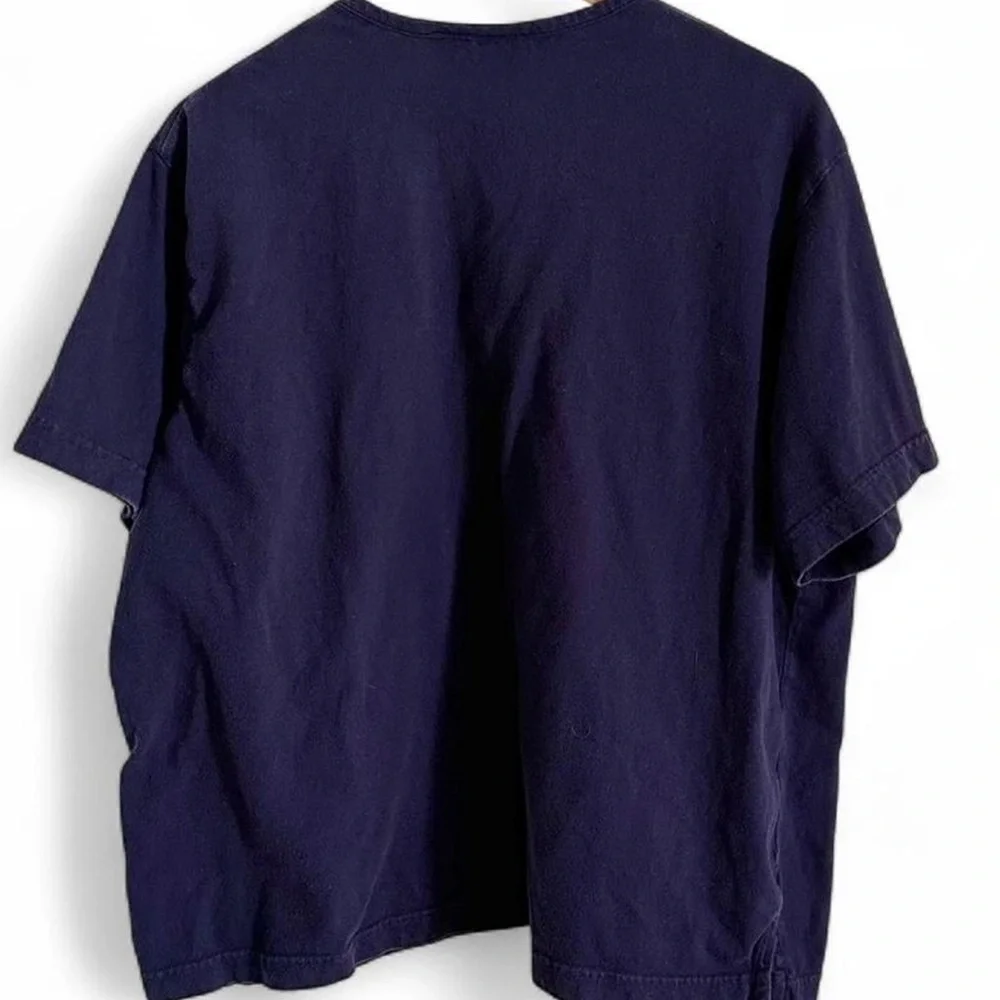 Disney | Tops | Vintage Disney Mickey Mouse Henley Tee Embroidered 9s ...